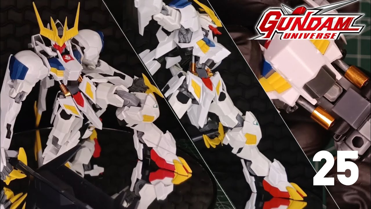 WAIST MODIFICATION for Gundam Universe BARBATOS LUPUS REX - YouTube