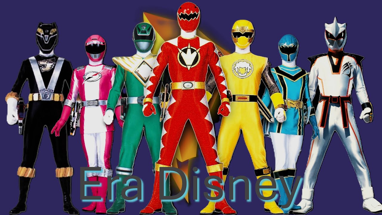 Power Rangers "Era Disney" All intros (Esp Lat.) 2025 - YouTube
