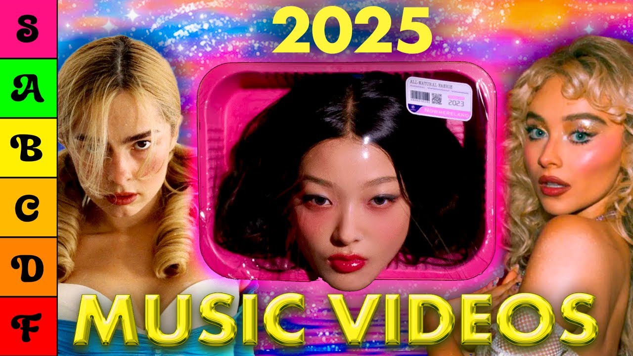 Ranking Pop Music Videos of 2025 (Tier List) - YouTube