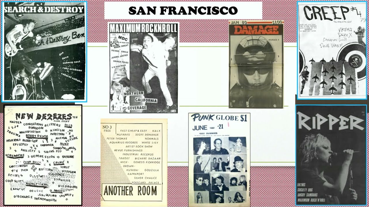 Punk Rock Zines at the San Francisco Public Library - YouTube
