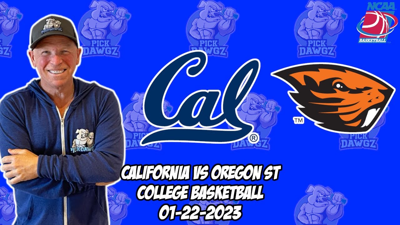 Cal vs Oregon State 1/22/23 College Basketball Free Pick CBB Betting ...