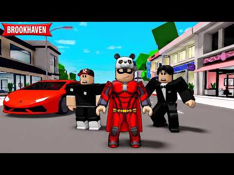 Süper Kahraman Oldum ve Şehri Kurtardım!! - Roblox Brookhaven