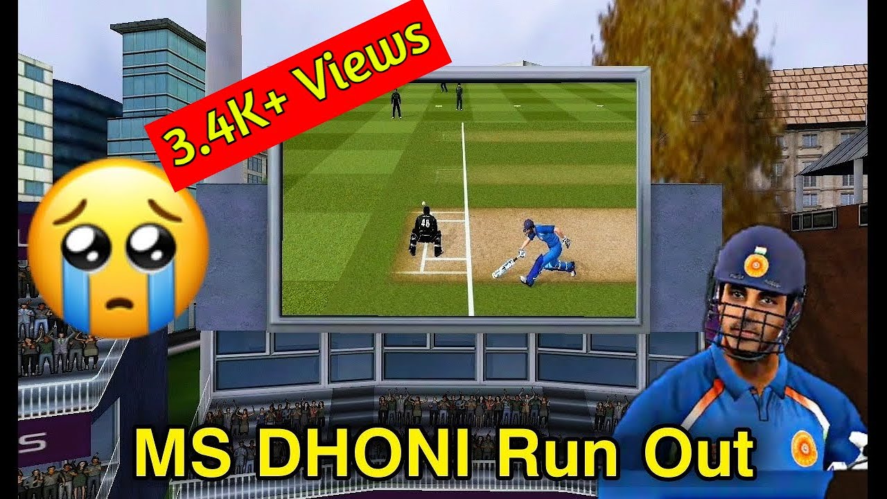 MS DHONI Run Out New Zealand || MS DHONI Run Out in World Cup Semi ...