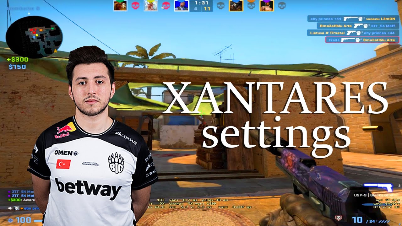 XANTARES settings are OP - YouTube