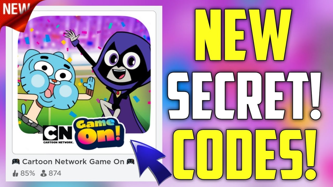 FUTURE CODES!! | *NEW* ROBLOX CARTOON NETWORK GAME ON CODES 2023! 🎮 ...