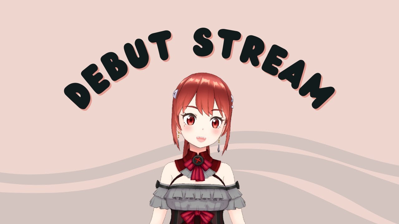 [Vtuber Debut] | Your red-haired vampire has come to stream! - YouTube