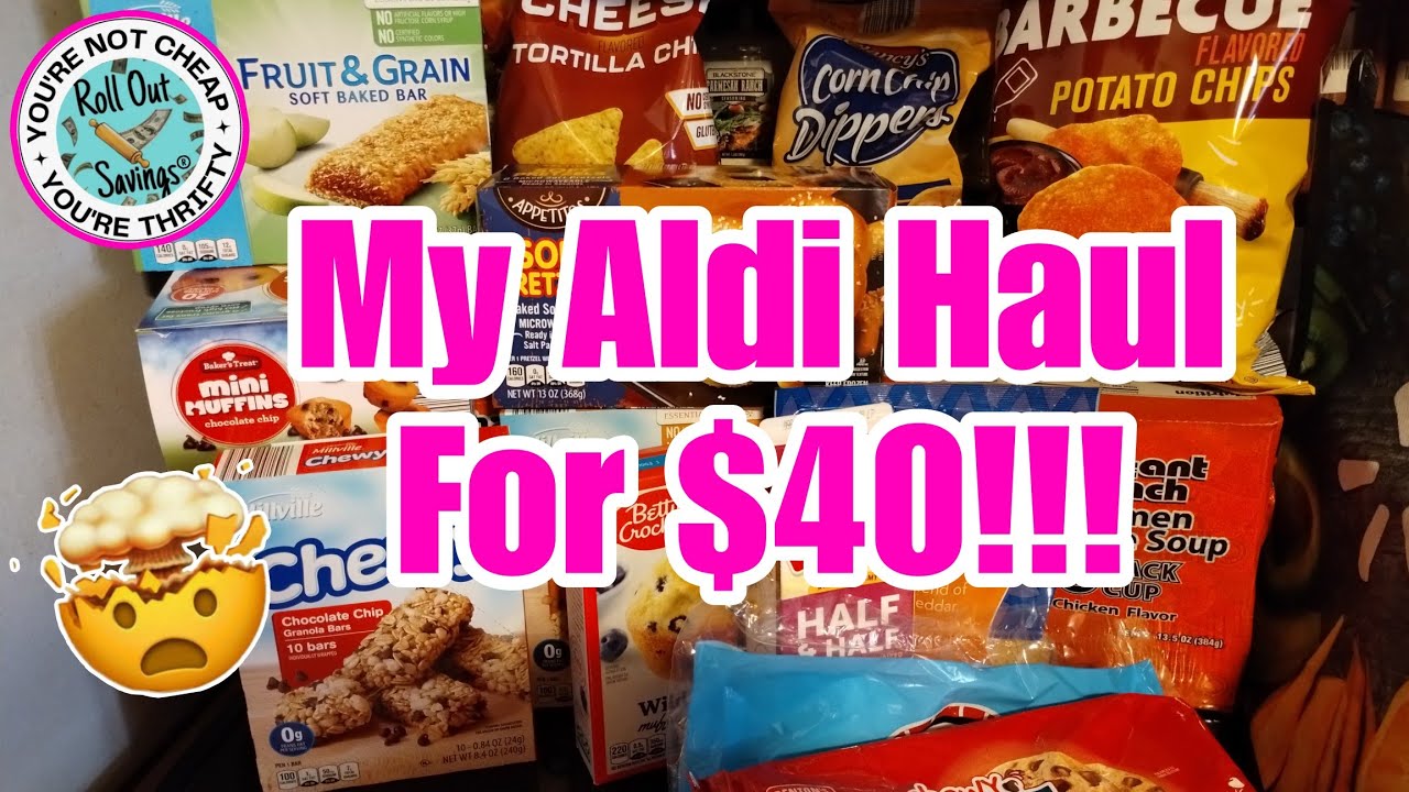 🤯 🤔 My Aldi Haul - With an AI Generated Shopping Lists for Aldi ...