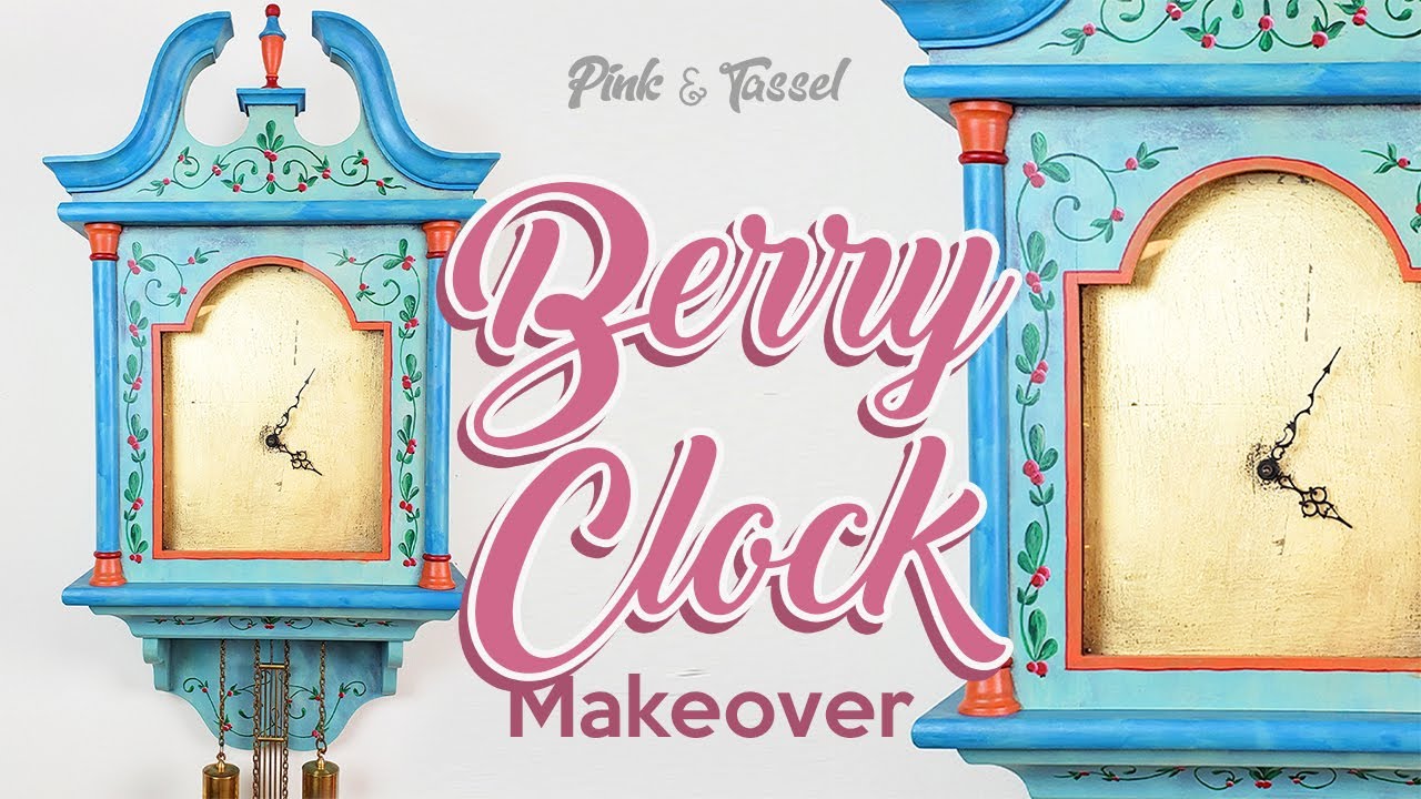Berry Clock DIY Transformation - YouTube