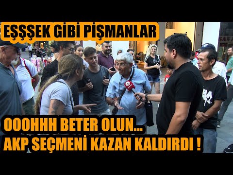 Ooohhh beter olun dedirtecek röportaj | AKP Seçmeni kazan kaldırdı ! Bu defa çok pişman etti bizii