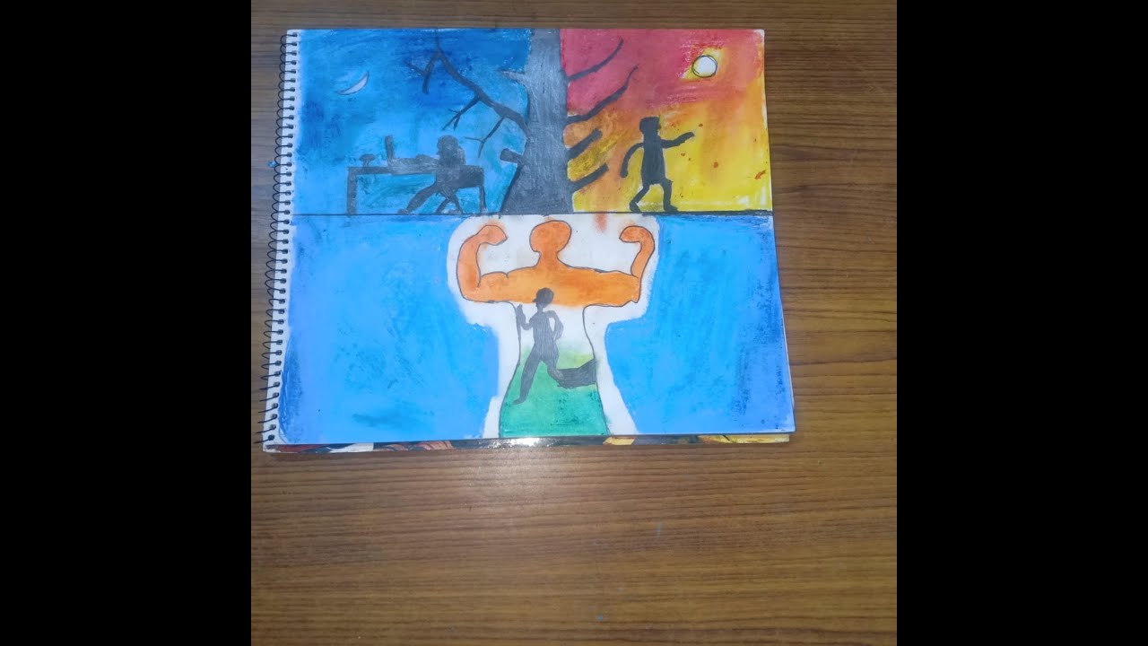 Freedom from sedentary lifestyle DRAWING AND POSTER . - YouTube