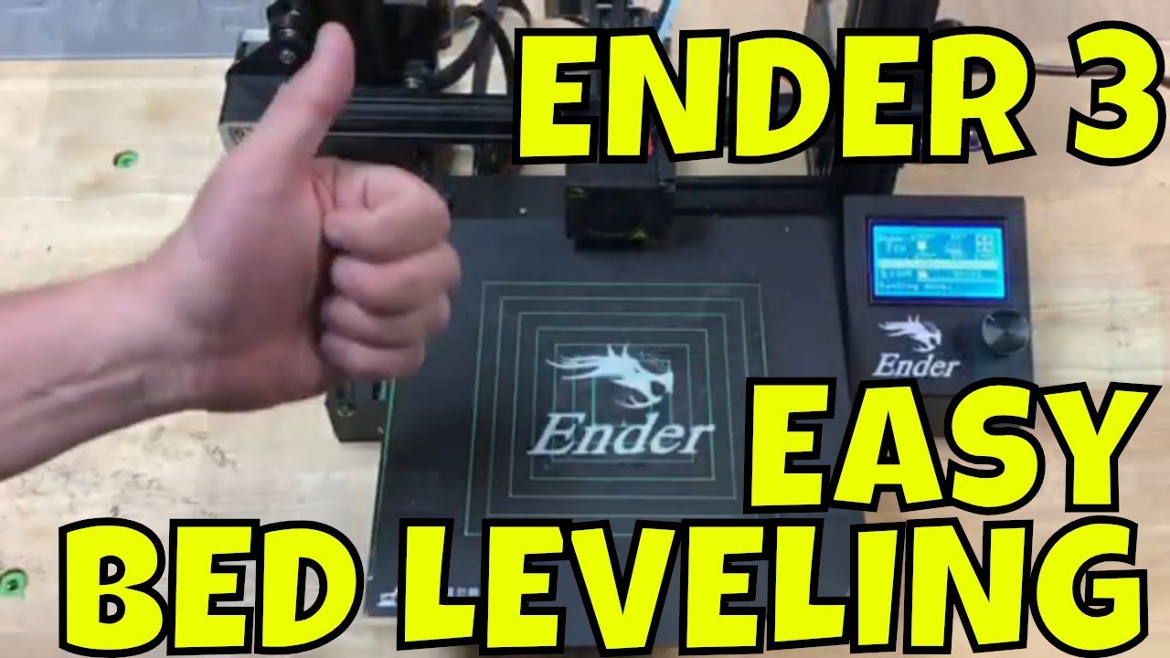 Creality Ender 3 Easy Way To Level Your Bed YouTube