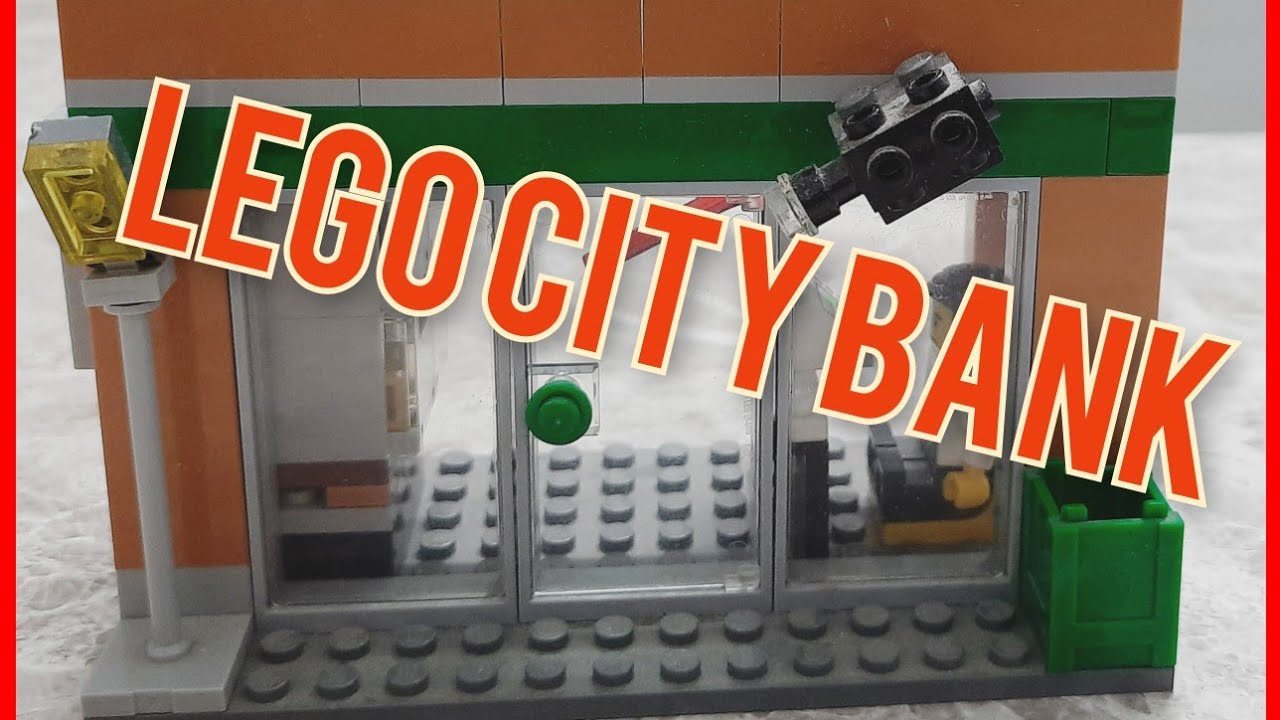 Lego City Bank - YouTube