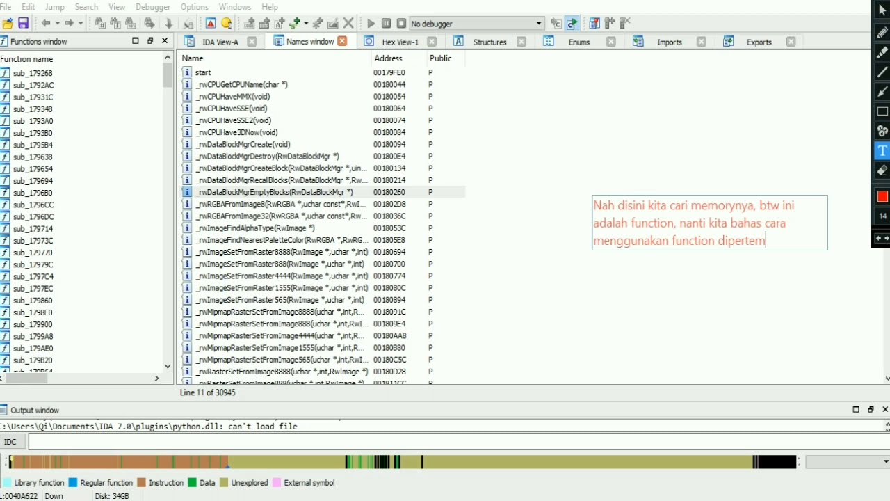 GTA SA ANDROID - Tutorial IDA Assembly : Mencari Memory Addres GTA SA ...