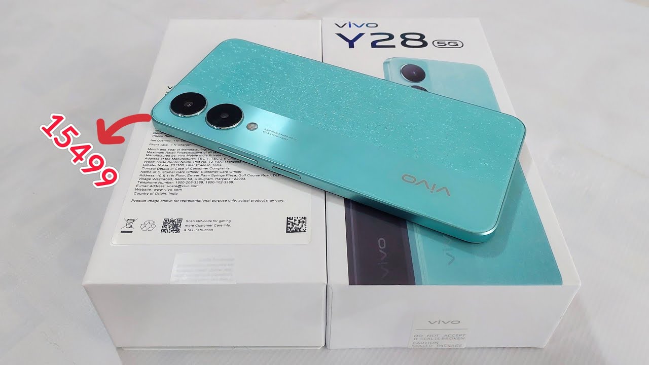 vivo Y28 5G 6/128 Unboxing and Price Details - Best Price Under 15499 ...