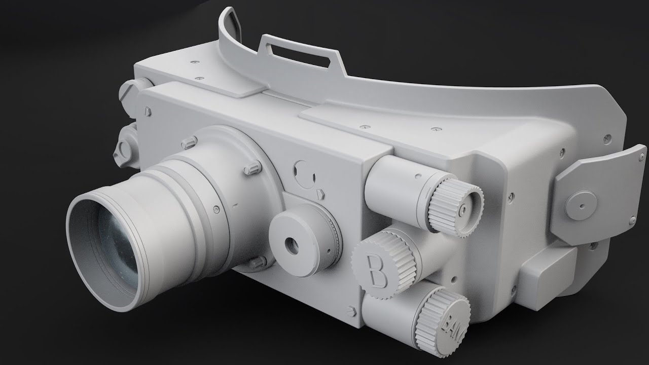 3hrs Hard Surface Modeling Challenge in Maya - YouTube