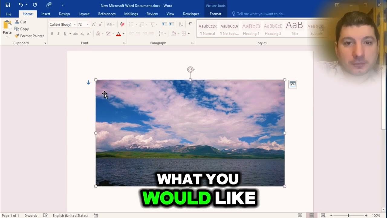 How to Write on a Picture in Word: Simple Step-by-Step Guide - YouTube