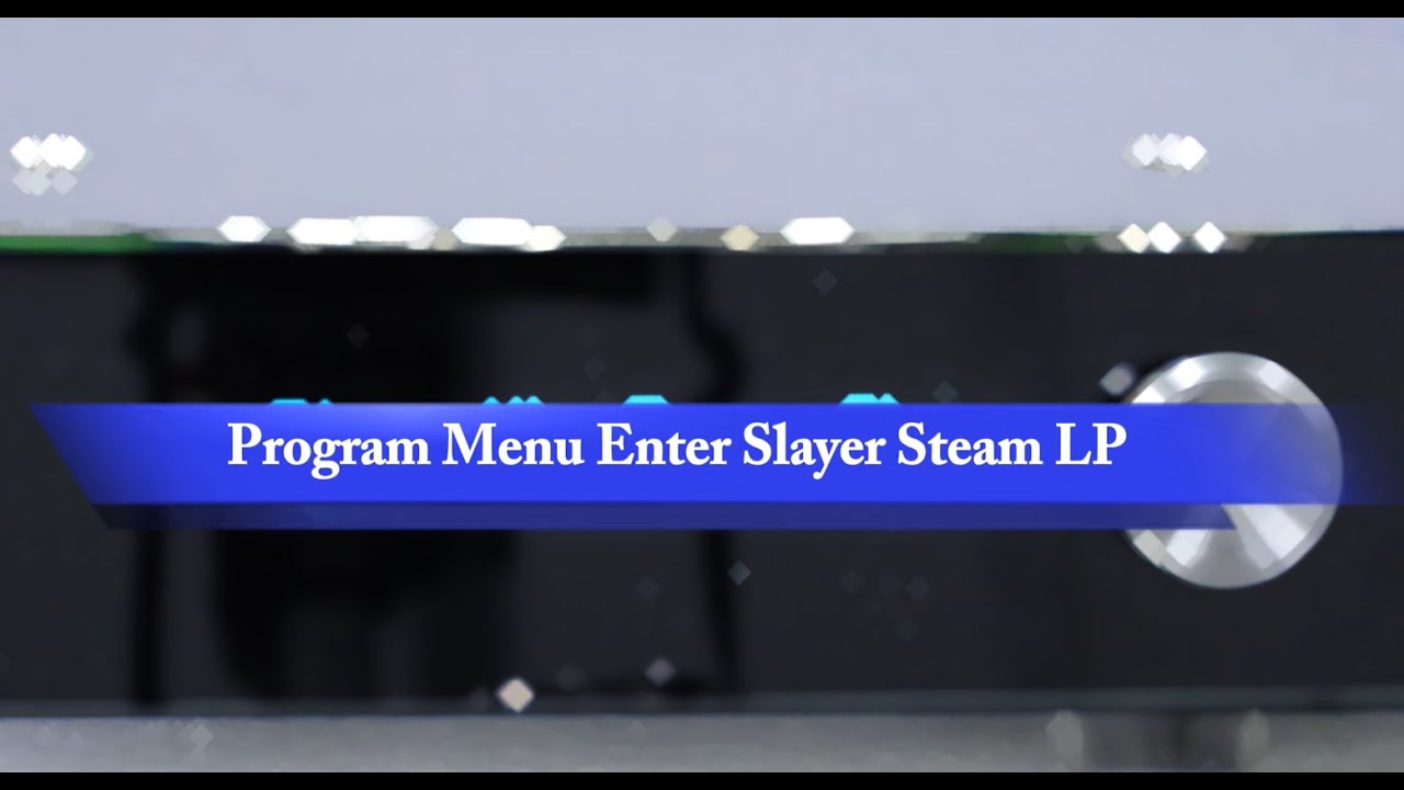 เครื่องชงกาแฟ Slayer Steam EP.5 โปรแกรม Menu Enter Slayer Steam LP ...