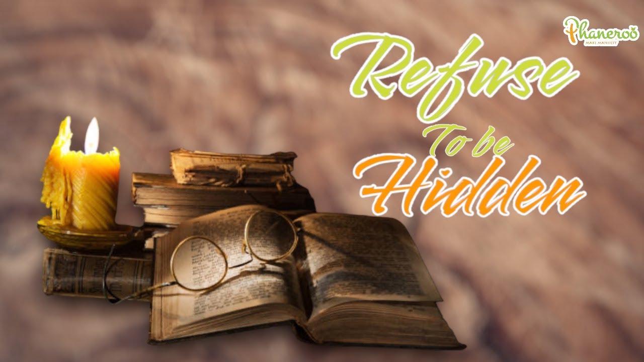 Refuse To Be Hidden #Apostle Grace Lubega #Phaneroo Devotions - YouTube