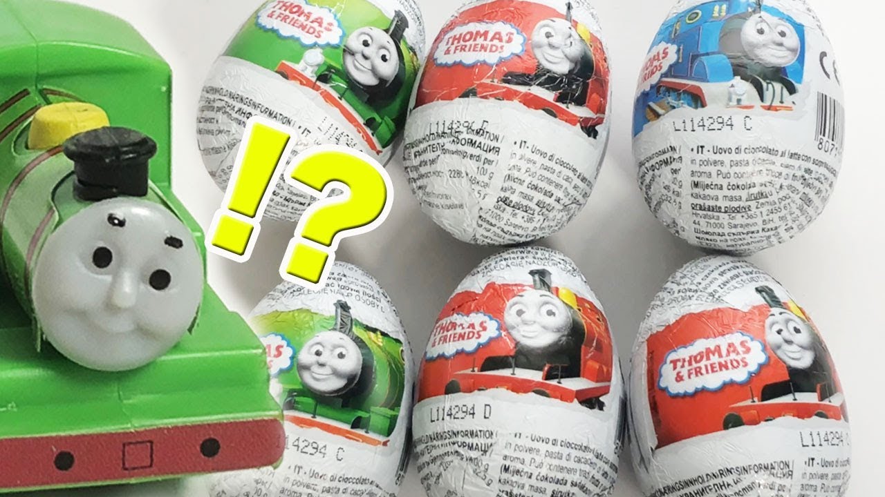 Thomas & Friends Surprise Eggs Train Toys For Kids きかんしゃトーマス チョコエッグ ...