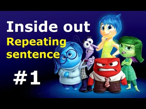 Learn English with movies - Inside Out #1 /Repeat Each sentence 인사이드 아웃 ...