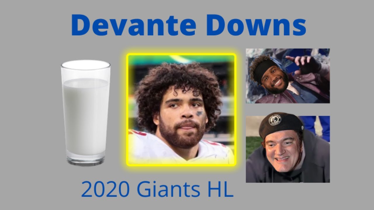 Devante Downs 2020 Giants highlights - YouTube