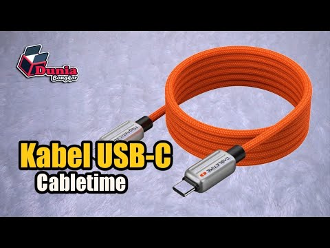 KABEL USB TYPE C FASH CHARGING DARI CABLETIME | UNBOXING | DUNIA BONGKAR - YouTube