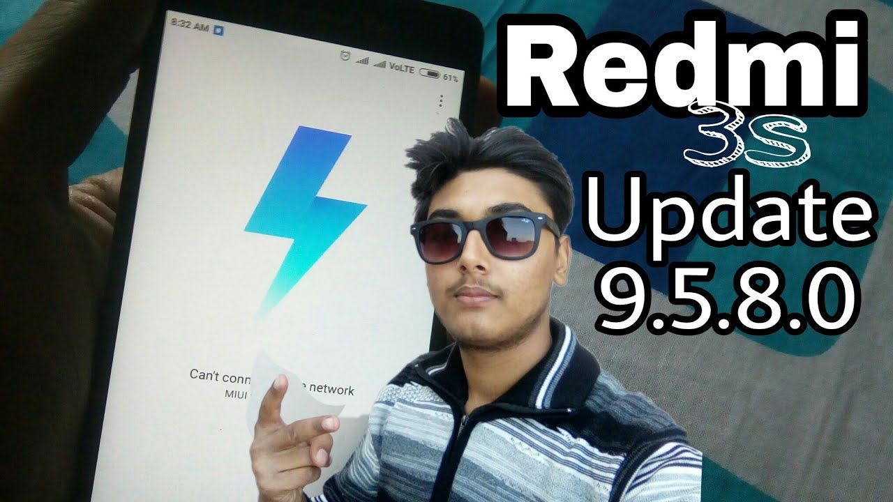 Redmi 3s new update MIUI V9.5.8.0 - YouTube