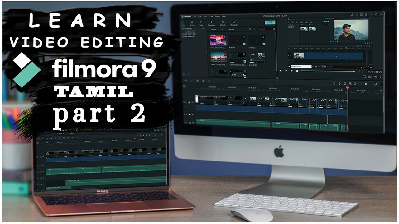 filmora video editing tutorial for beginners part 2 - YouTube