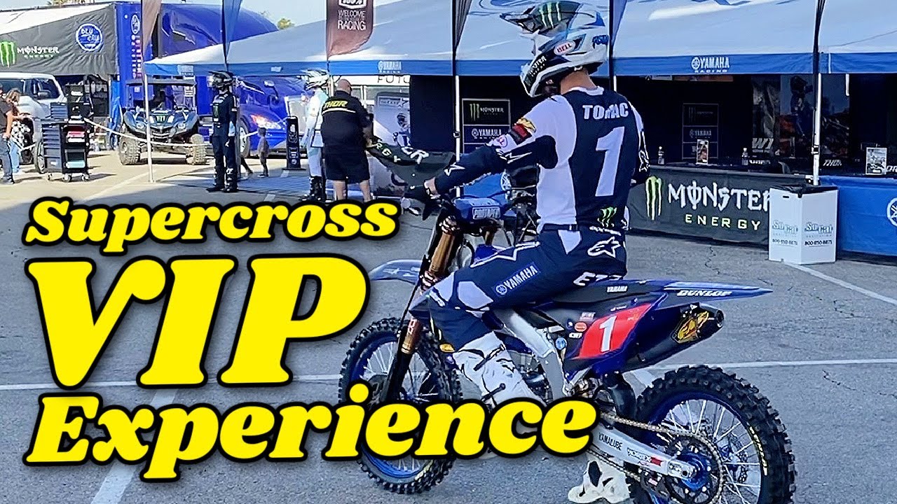 Supercross VIP Gold Package Experience - Reality Compared to ...