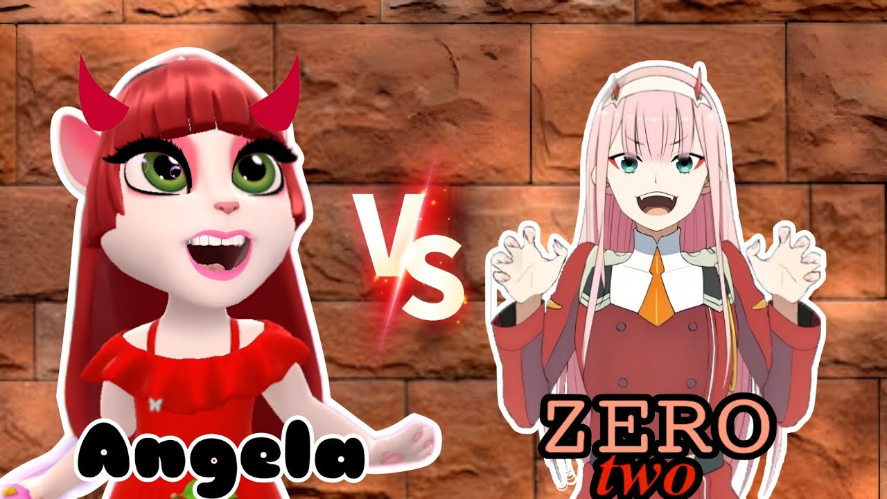 My Talking Angela 2 / Angela Vs Zero Two / New Update Gameplay 💖🥰🥰 ...