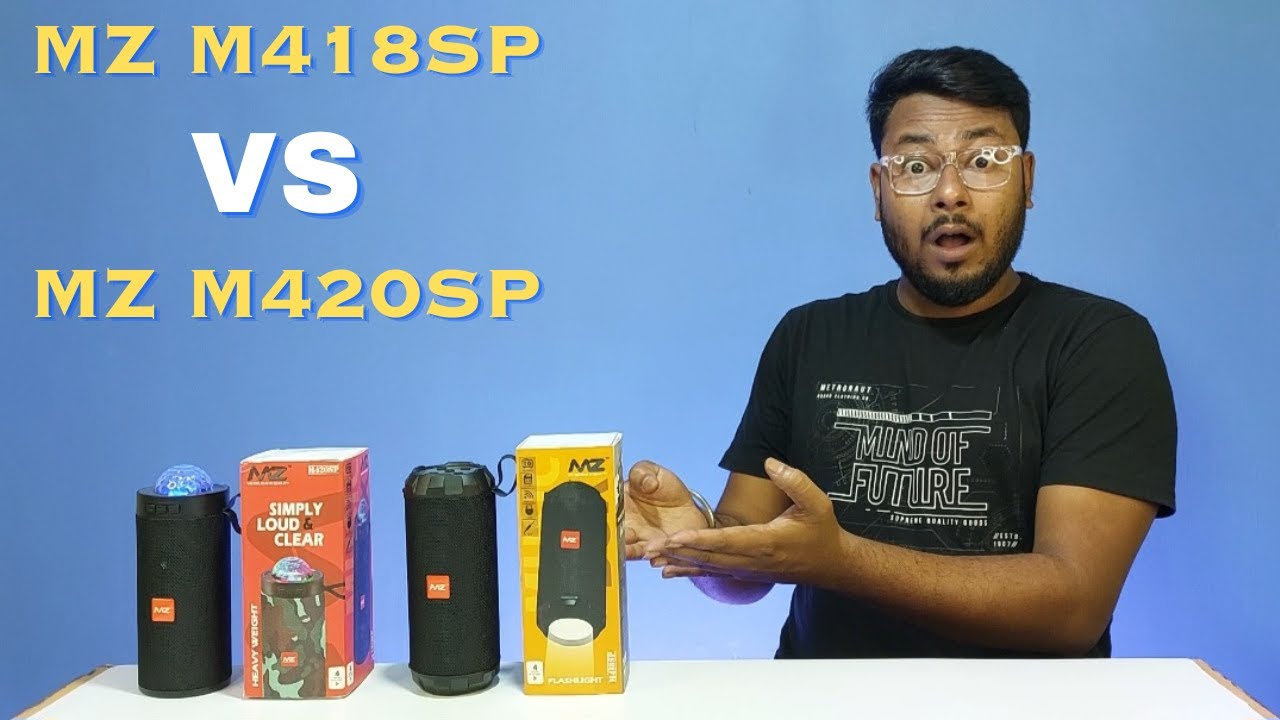 MZ M418SP vs MZ M420SP | Unboxing + Review + Sound Test | Best Speakers ...