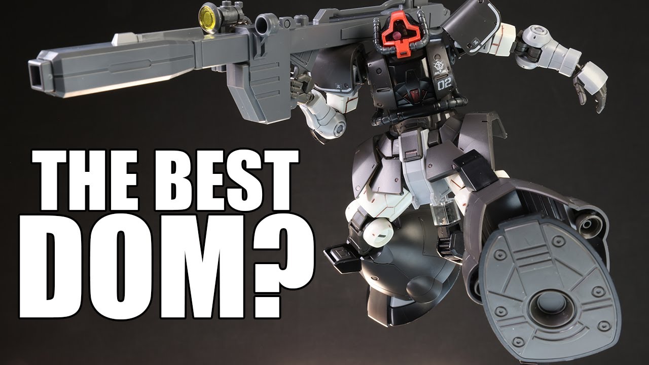 TOTAL DOM-INATION! - HG 1/144 Dom Test Type Review - YouTube