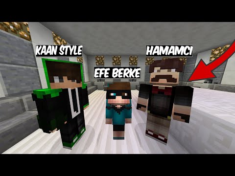 KAAN VE EFE HAMAMA GİDİYOR ! ! ! 😱 -Minecraft