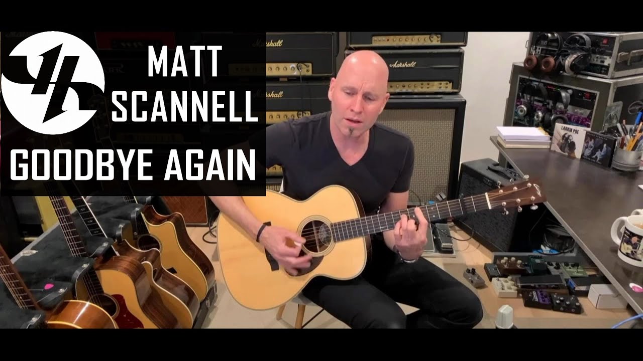 "Goodbye Again" Matt Scannell Vertical Horizon Live Acoustic 3/11/21 ...
