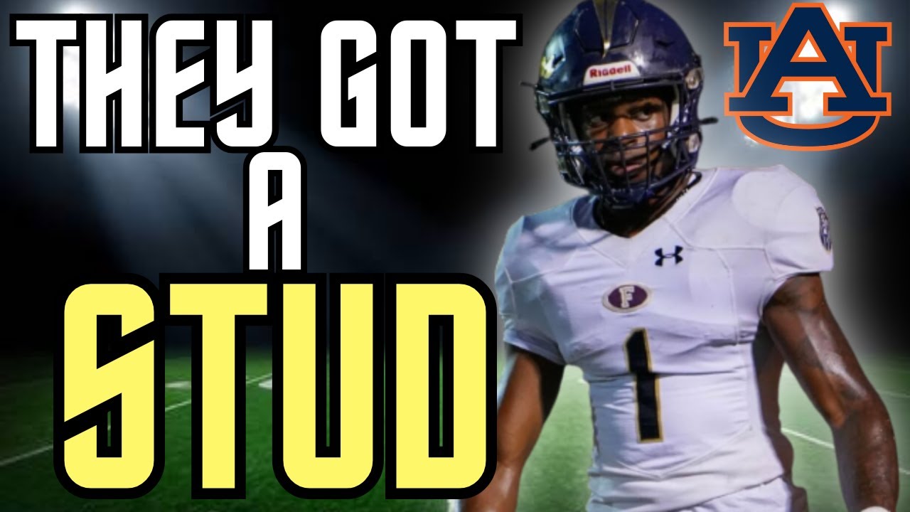 Perry Thompson Is A MONSTER | 5⭐️ Auburn Tigers 2024 Wide Receiver ...