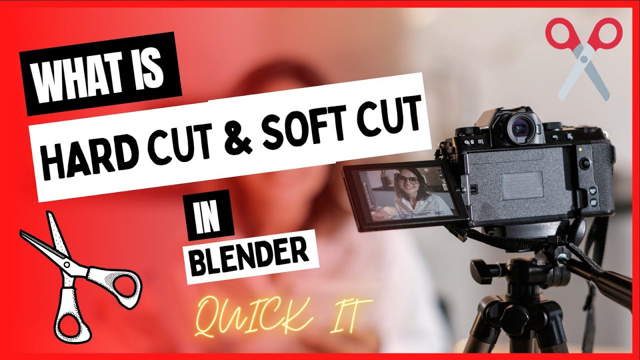 What is soft cut and hard cut in BLENDER - YouTube