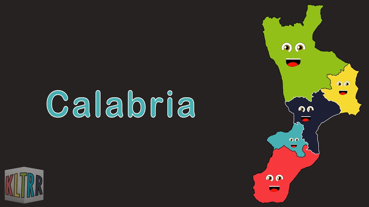 Calabria Geography | Italian Regions and Provinces (animated by ...