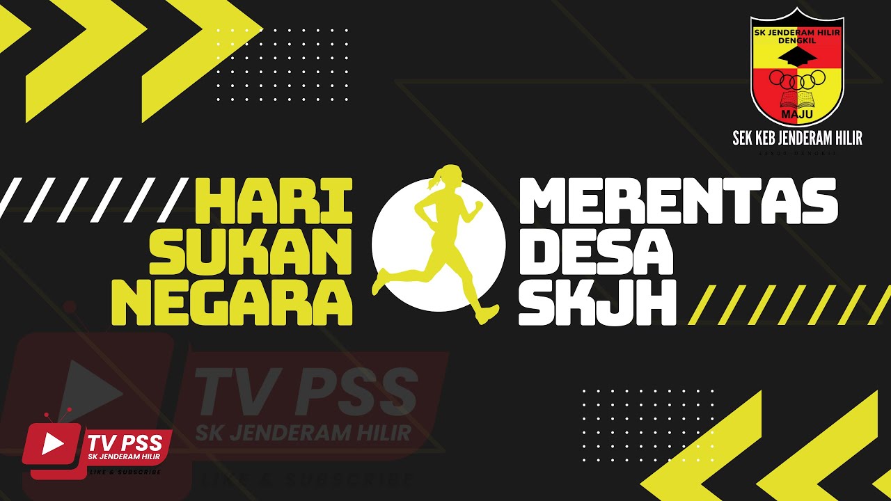 Hari Sukan Negara @ Merentas Desa SKJH 2023 - YouTube