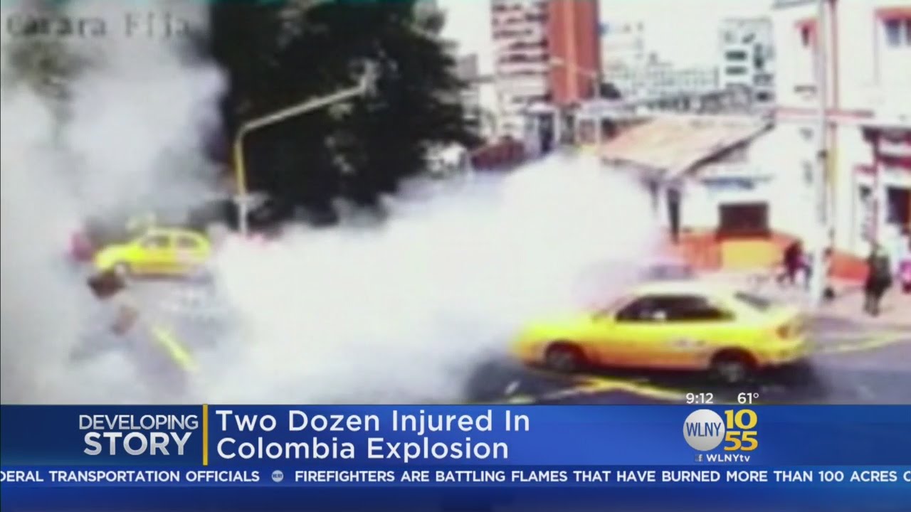 Colombia Explosion - YouTube