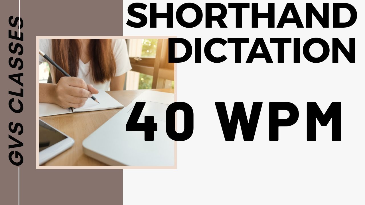#114_40 WPM Dictation - YouTube