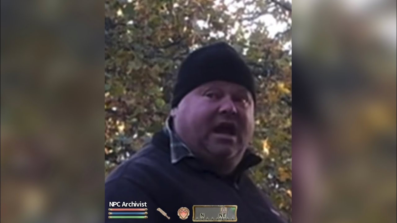 Traveling Sload Attempting To Peddle His Wares | Oblivion NPC - YouTube