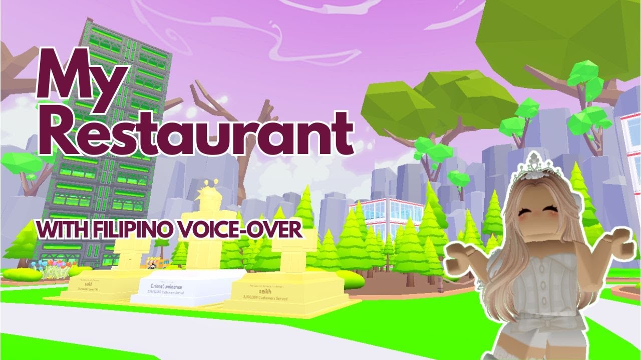 FILIPINO ROBLOX GAMEPLAY | MY RESTAURANT | GRABE ANG YAYAMAN NILA! 🤣 ...