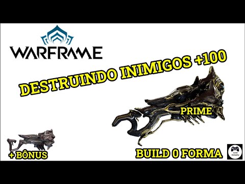 Warframe - PHANTASMA PRIME BUILD (0 FORMA) DERRETENDO INIMIGOS NÍVEL ...