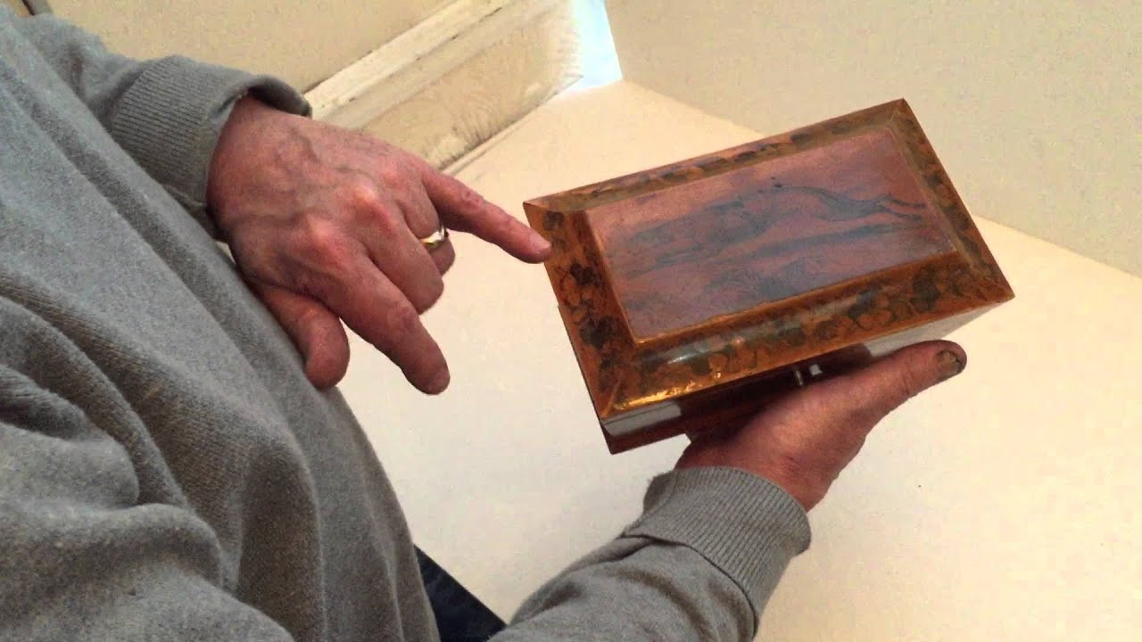 Belgium Spa Antique Box, c.1840 - YouTube