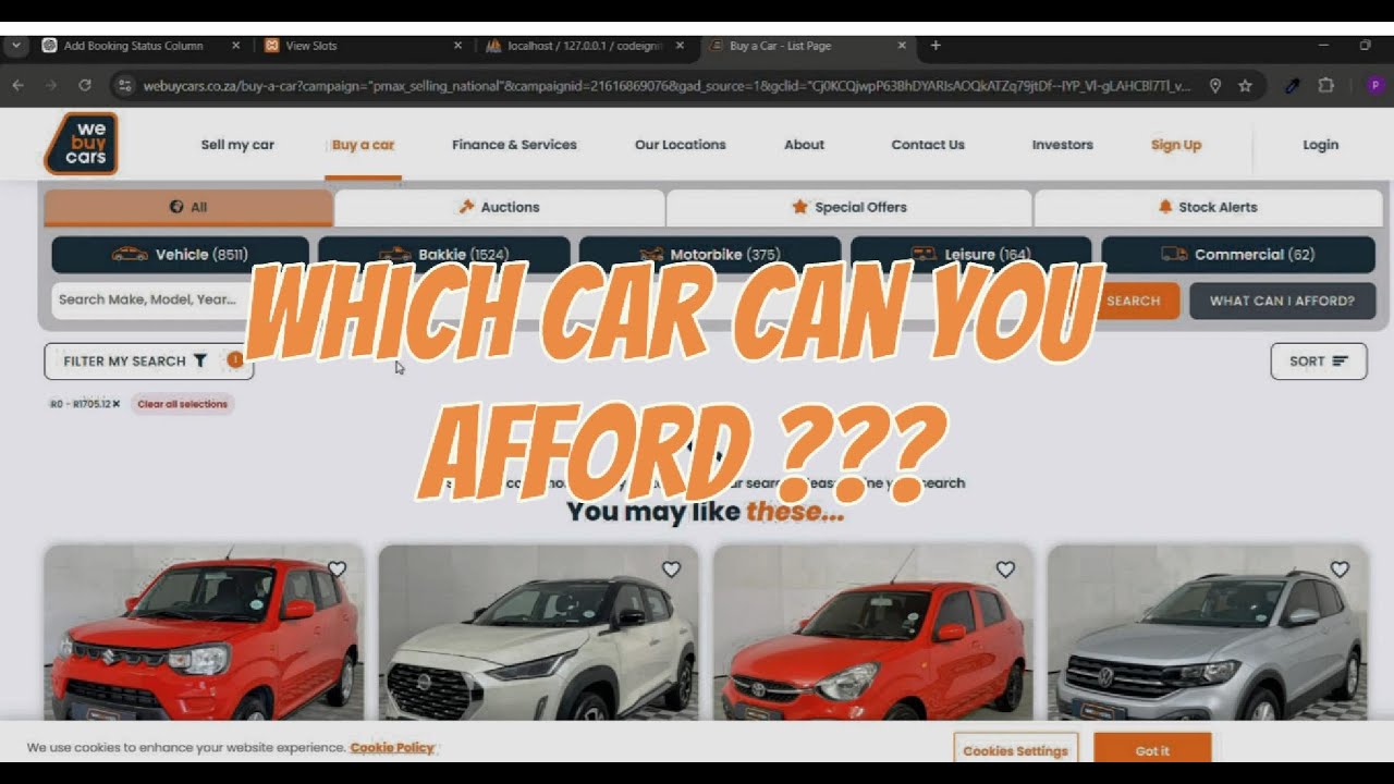 WHICH CAR CAN YOU AFFORD | CAR AFFORDABILITY CALCULATOR FROM WEBUYCARS ...
