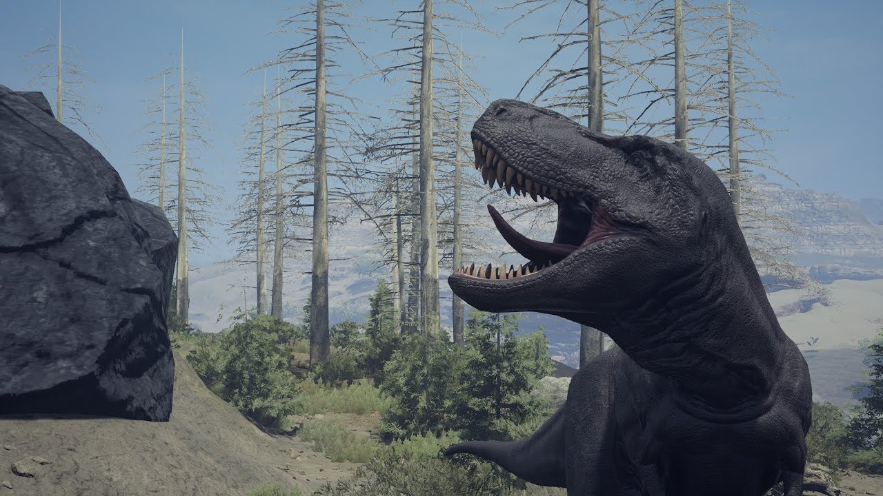 PT Rex Going on a Hunt / Path of Titans - YouTube