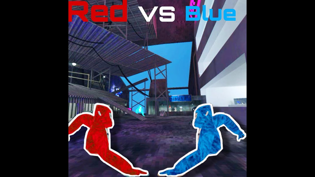 RED VS BLUE IN GTAG! - YouTube
