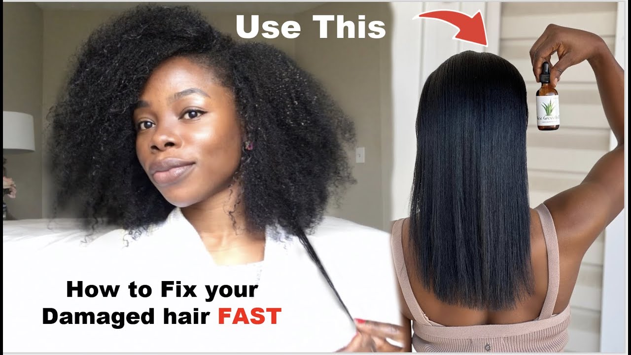 This will fix your damaged hair FAST. TRY this for EXTREME Hair Growth ...