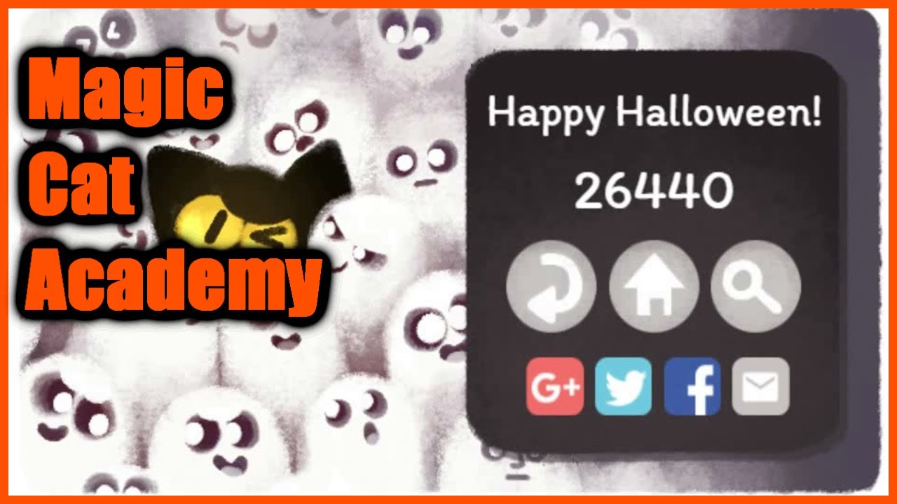 Magic Cat Academy Halloween Game - YouTube