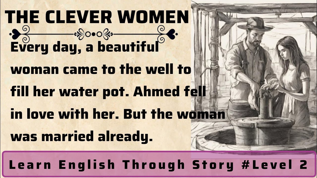 Learn English Through Story|🍀Ahmed And The Clever Women🍀| - YouTube